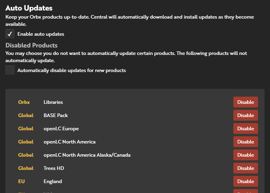 Orbx Central Now Available - Threshold